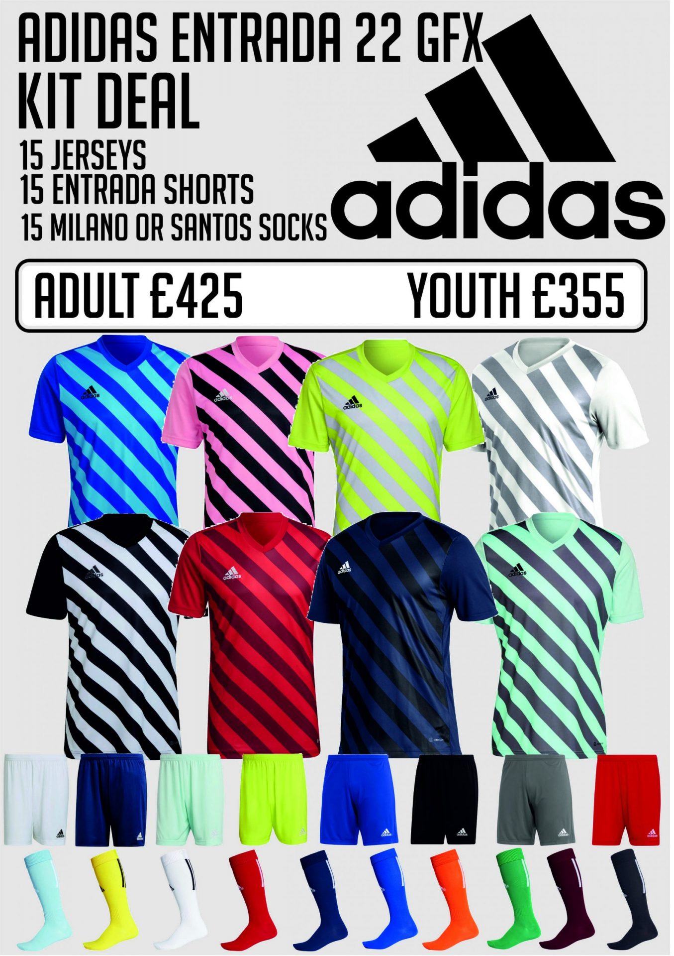 ! Adidas Football Kits | Adidas Teamwear | Soccer Direct FC