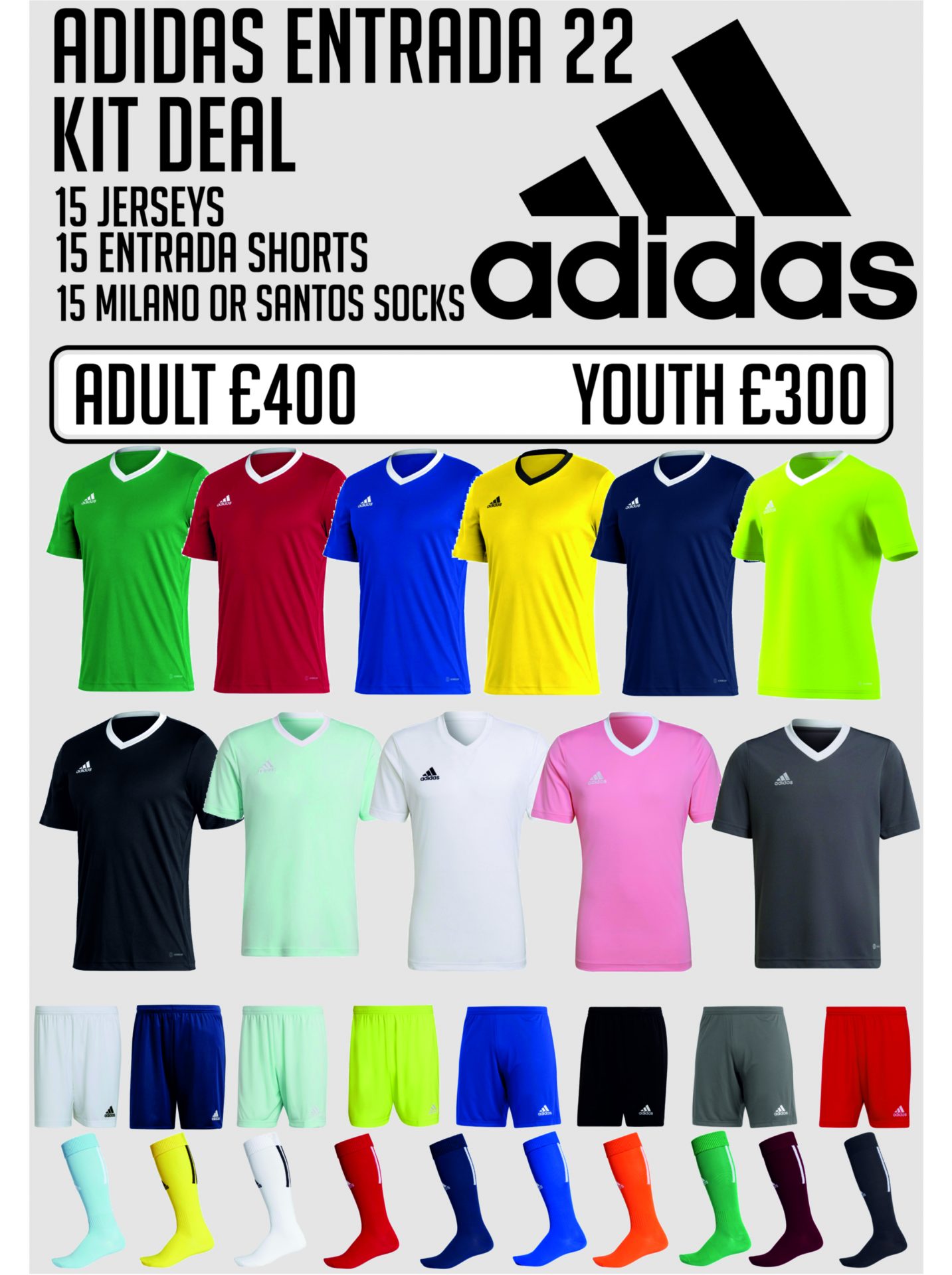 ! Adidas Football Kits | Adidas Teamwear | Soccer Direct FC