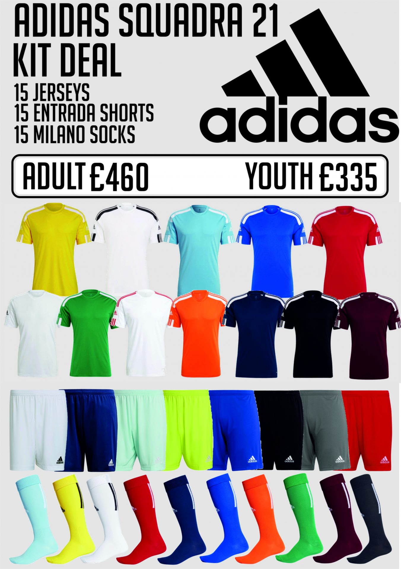 ! Adidas Football Kits | Adidas Teamwear | Soccer Direct FC